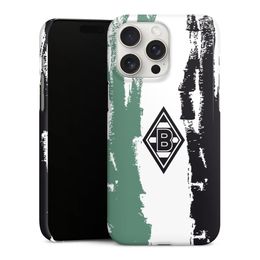 DeinDesign iPhone 15 Pro Max Handy Premium Case Smartphone Handyh&uuml;lle Schutzh&uuml;lle gl&auml;nzend Official Licensed Product Borussia M&ouml;nchengladbach Coat Of Arms 