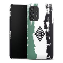 DeinDesign Galaxy A53 5G Handy Premium Case Smartphone Handyh&uuml;lle Schutzh&uuml;lle gl&auml;nzend Official Licensed Product Borussia M&ouml;nchengladbach Coat Of Arms Premium 