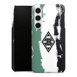 DeinDesign Galaxy S24 Handy Premium Case Smartphone Handyh&uuml;lle Schutzh&uuml;lle gl&auml;nzend Official Licensed Product Borussia M&ouml;nchengladbach Coat Of Arms Premium Case