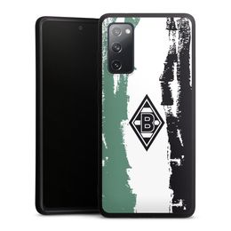 DeinDesign Galaxy S20 FE Handy Premium Silikon H&uuml;lle Handyh&uuml;lle schwarz Case Official Licensed Product Borussia M&ouml;nchengladbach Coat Of Arms Silikon Premium Case