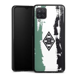 DeinDesign Galaxy A12 Handy Silikon H&uuml;lle Case schwarz Handyh&uuml;lle Official Licensed Product Borussia M&ouml;nchengladbach Coat Of Arms