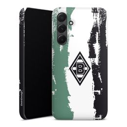DeinDesign Galaxy A35 5G Handy Premium Case Smartphone Handyh&uuml;lle Schutzh&uuml;lle matt Official Licensed Product Borussia M&ouml;nchengladbach Coat Of Arms Premium Case