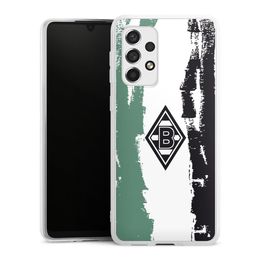 DeinDesign Galaxy A33 5G Handy Silikon H&uuml;lle Case transparent Handyh&uuml;lle Official Licensed Product Borussia M&ouml;nchengladbach Coat Of Arms Silikon Case