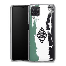DeinDesign Galaxy A12 Handy Silikon H&uuml;lle Case transparent Handyh&uuml;lle Official Licensed Product Borussia M&ouml;nchengladbach Coat Of Arms Silikon Case