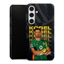 DeinDesign Galaxy S24 Handy Premium Case Smartphone Handyh&uuml;lle Schutzh&uuml;lle matt Borussia Dortmund Gregor Kobel Bvb Premium Case