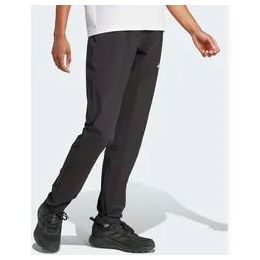 Outdoorhose Adidas TERREX "W MT ESS PANTS", Damen, Gr. S, N-Gr, schwarz, Obermaterial: 87% Polyester, 13% Elasthan, Hosen Outdoorhose