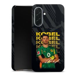DeinDesign Galaxy A36 5G Handy Premium Case Smartphone Handyh&uuml;lle Schutzh&uuml;lle matt Borussia Dortmund Gregor Kobel Bvb Premium Case