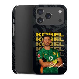 DeinDesign iPhone 17 Pro Handy Premium Case Smartphone Handyh&uuml;lle Schutzh&uuml;lle matt Borussia Dortmund Gregor Kobel Bvb Premium Case