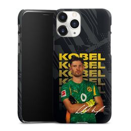 DeinDesign iPhone 11 Pro Handy Premium Case Smartphone Handyh&uuml;lle Schutzh&uuml;lle matt Borussia Dortmund Bvb Gregor Kobel Premium Case