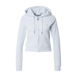 Juicy Couture Sweatjacke 'MADISON' Damen Gr&ouml;&szlig;e XL pastellblau