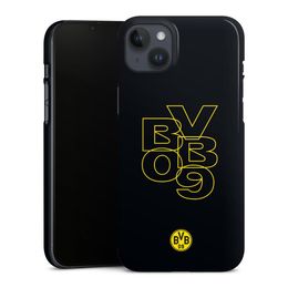 DeinDesign iPhone 14 Plus Handy Premium Case Smartphone Handyh&uuml;lle Schutzh&uuml;lle gl&auml;nzend Bvb Lettering Official Licensed Product Premium Case
