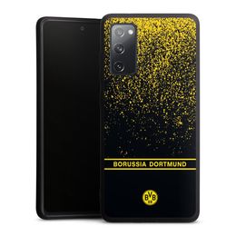 DeinDesign Galaxy S20 FE Handy Premium Silikon H&uuml;lle Handyh&uuml;lle schwarz Case Bvb Borussia Dortmund Ombre Silikon Premium Case