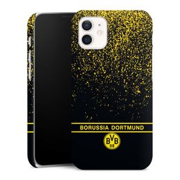 DeinDesign iPhone 12 mini Handy Premium Case Smartphone Handyh&uuml;lle Schutzh&uuml;lle matt Ombre Borussia Dortmund Bvb Premium Case