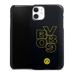 DeinDesign iPhone 11 Handy Premium Case Smartphone Handyh&uuml;lle Schutzh&uuml;lle gl&auml;nzend Official Licensed Product Lettering Bvb Premium Case