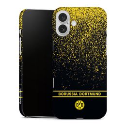 DeinDesign iPhone 16 Plus Handy Premium Case Smartphone Handyh&uuml;lle Schutzh&uuml;lle matt Ombre Borussia Dortmund Bvb Premium Case
