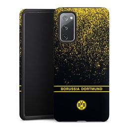 DeinDesign Galaxy S20 FE Handy Panzer Handyh&uuml;lle robuste Outdoor H&uuml;lle Schutzh&uuml;lle matt Bvb Borussia Dortmund Ombre Tough Case