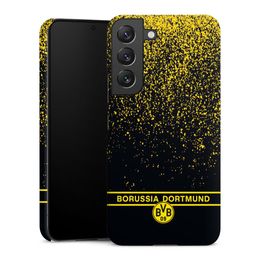 DeinDesign Galaxy S22 Handy Premium Case Smartphone Handyh&uuml;lle Schutzh&uuml;lle matt Ombre Borussia Dortmund Bvb Premium Case