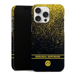 DeinDesign iPhone 15 Pro Max Handy Premium Case Smartphone Handyh&uuml;lle Schutzh&uuml;lle matt Ombre Borussia Dortmund Bvb Premium Case