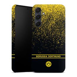 DeinDesign Galaxy A55 5G Handy Premium Case Smartphone Handyh&uuml;lle Schutzh&uuml;lle gl&auml;nzend Ombre Borussia Dortmund Bvb Premium Case
