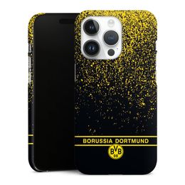 DeinDesign iPhone 14 Pro Handy Premium Case Smartphone Handyh&uuml;lle Schutzh&uuml;lle matt Ombre Borussia Dortmund Bvb Premium Case
