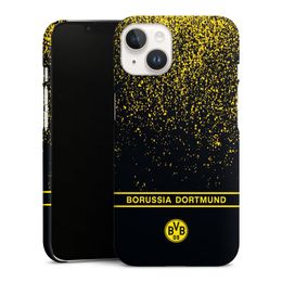 DeinDesign iPhone 14 Handy Premium Case Smartphone Handyh&uuml;lle Schutzh&uuml;lle matt Ombre Borussia Dortmund Bvb Premium Case