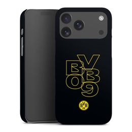 DeinDesign iPhone 17 Pro Max Handy Premium Case Smartphone Handyh&uuml;lle Schutzh&uuml;lle gl&auml;nzend Bvb Lettering Official Licensed Product Premium Case