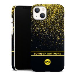 DeinDesign iPhone 13 Handy Premium Case Smartphone Handyh&uuml;lle Schutzh&uuml;lle matt Ombre Borussia Dortmund Bvb Premium Case