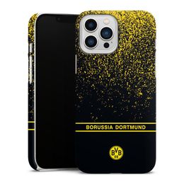 DeinDesign iPhone 13 Pro Max Handy Premium Case Smartphone Handyh&uuml;lle Schutzh&uuml;lle matt Ombre Borussia Dortmund Bvb Premium Case