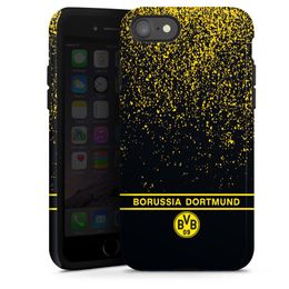 DeinDesign iPhone SE (2020) Handy Panzer Handyh&uuml;lle robuste Outdoor H&uuml;lle Schutzh&uuml;lle gl&auml;nzend Bvb Borussia Dortmund Ombre Tough Case