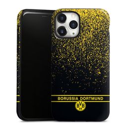 DeinDesign iPhone 11 Pro Handy Panzer Handyh&uuml;lle robuste Outdoor H&uuml;lle Schutzh&uuml;lle gl&auml;nzend Bvb Ombre Borussia Dortmund Tough Case
