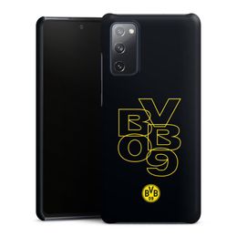 DeinDesign Galaxy S20 FE 5G Handy Premium Case Smartphone Handyh&uuml;lle Schutzh&uuml;lle matt Official Licensed Product Lettering Bvb Premium Case