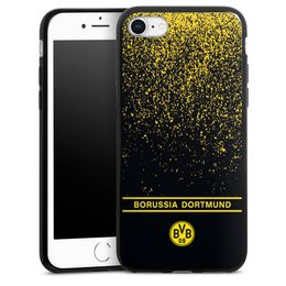 DeinDesign iPhone SE (2020) Handy Slim Case extra d&uuml;nn Silikon Handyh&uuml;lle schwarz H&uuml;lle Bvb Ombre Borussia Dortmund Silikon Slim Case