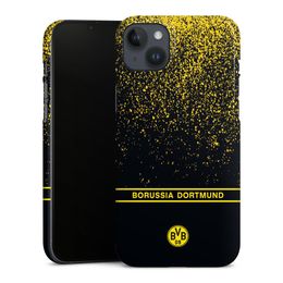 DeinDesign iPhone 14 Plus Handy Premium Case Smartphone Handyh&uuml;lle Schutzh&uuml;lle gl&auml;nzend Ombre Borussia Dortmund Bvb Premium Case