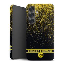 DeinDesign Galaxy S25 Handy Premium Case Smartphone Handyh&uuml;lle Schutzh&uuml;lle gl&auml;nzend Ombre Borussia Dortmund Bvb Premium Case