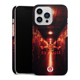 DeinDesign iPhone 13 Pro Handy Premium Case Smartphone Handyh&uuml;lle Schutzh&uuml;lle matt Fc St. Pauli Official Licensed Product Premium Case