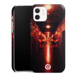 DeinDesign iPhone 12 Handy Premium Case Smartphone Handyh&uuml;lle Schutzh&uuml;lle gl&auml;nzend Fc St. Pauli Official Licensed Product Premium Case