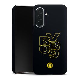 DeinDesign Galaxy A36 5G Handy Premium Case Smartphone Handyh&uuml;lle Schutzh&uuml;lle matt Bvb Lettering Official Licensed Product Premium Case