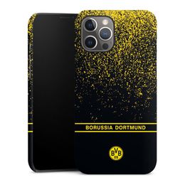 DeinDesign iPhone 12 Pro Max Handy Premium Case Smartphone Handyh&uuml;lle Schutzh&uuml;lle matt Ombre Borussia Dortmund Bvb Premium Case