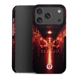 DeinDesign iPhone 17 Pro Handy Premium Case Smartphone Handyh&uuml;lle Schutzh&uuml;lle matt Fc St. Pauli Official Licensed Product Premium Case