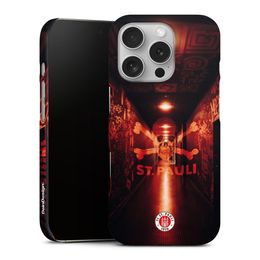 DeinDesign iPhone 16 Pro Handy Premium Case Smartphone Handyh&uuml;lle Schutzh&uuml;lle matt Fc St. Pauli Official Licensed Product Premium Case