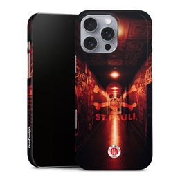 DeinDesign iPhone 16 Pro Max Handy Premium Case Smartphone Handyh&uuml;lle Schutzh&uuml;lle gl&auml;nzend Fc St. Pauli Official Licensed Product Premium Case