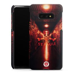 DeinDesign Galaxy S10e Handy Premium Case Smartphone Handyh&uuml;lle Schutzh&uuml;lle matt Fc St. Pauli Official Licensed Product Premium Case