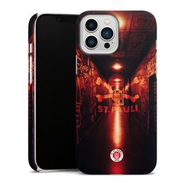 DeinDesign iPhone 13 Pro Max Handy Premium Case Smartphone Handyh&uuml;lle Schutzh&uuml;lle matt Fc St. Pauli Official Licensed Product Premium Case