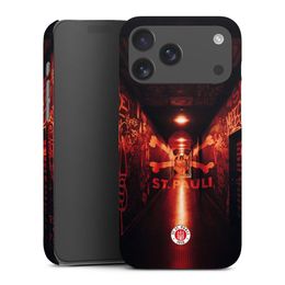 DeinDesign iPhone 17 Pro Max Handy Premium Case Smartphone Handyh&uuml;lle Schutzh&uuml;lle gl&auml;nzend Fc St. Pauli Official Licensed Product Premium Case