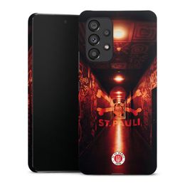 DeinDesign Galaxy A53 5G Handy Premium Case Smartphone Handyh&uuml;lle Schutzh&uuml;lle matt Official Licensed Product Fc St. Pauli Premium Case