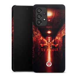 DeinDesign Galaxy A53 5G Handy Premium Case Smartphone Handyh&uuml;lle Schutzh&uuml;lle gl&auml;nzend Official Licensed Product Fc St. Pauli Premium Case
