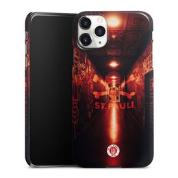 DeinDesign iPhone 11 Pro Max Handy Premium Case Smartphone Handyh&uuml;lle Schutzh&uuml;lle gl&auml;nzend Official Licensed Product Fc St. Pauli Premium Case