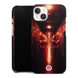 DeinDesign iPhone 14 Handy Premium Case Smartphone Handyh&uuml;lle Schutzh&uuml;lle matt Fc St. Pauli Official Licensed Product Premium Case