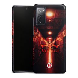 DeinDesign Galaxy S20 FE Handy Premium Case Smartphone Handyh&uuml;lle Schutzh&uuml;lle gl&auml;nzend Fc St. Pauli Official Licensed Product Premium Case