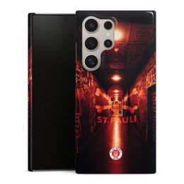 DeinDesign Galaxy S24 Ultra Handy Premium Case Smartphone Handyh&uuml;lle Schutzh&uuml;lle gl&auml;nzend Fc St. Pauli Official Licensed Product Premium Case